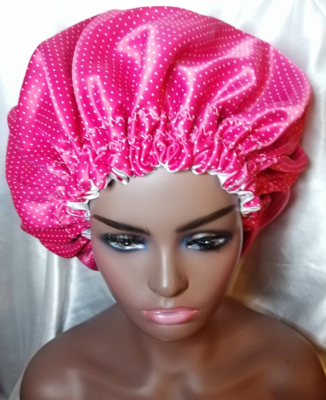 Reversible Women Sleeping Bonnet Soft Satin Silk Sleep Hat - Etsy