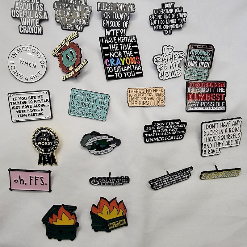 Funny Pins - Etsy