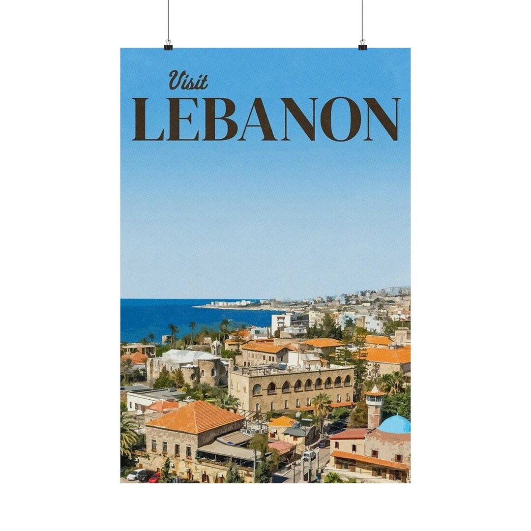 Lebanon Matte Vertical Posters - Etsy
