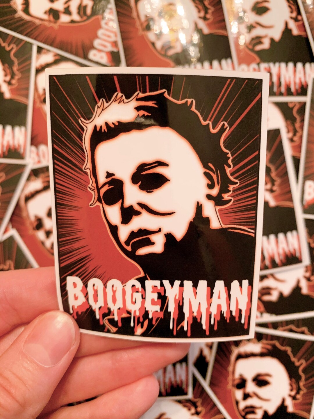 Boogeyman Sticker - Etsy