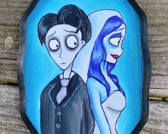 Corpse Bride Painting - Etsy