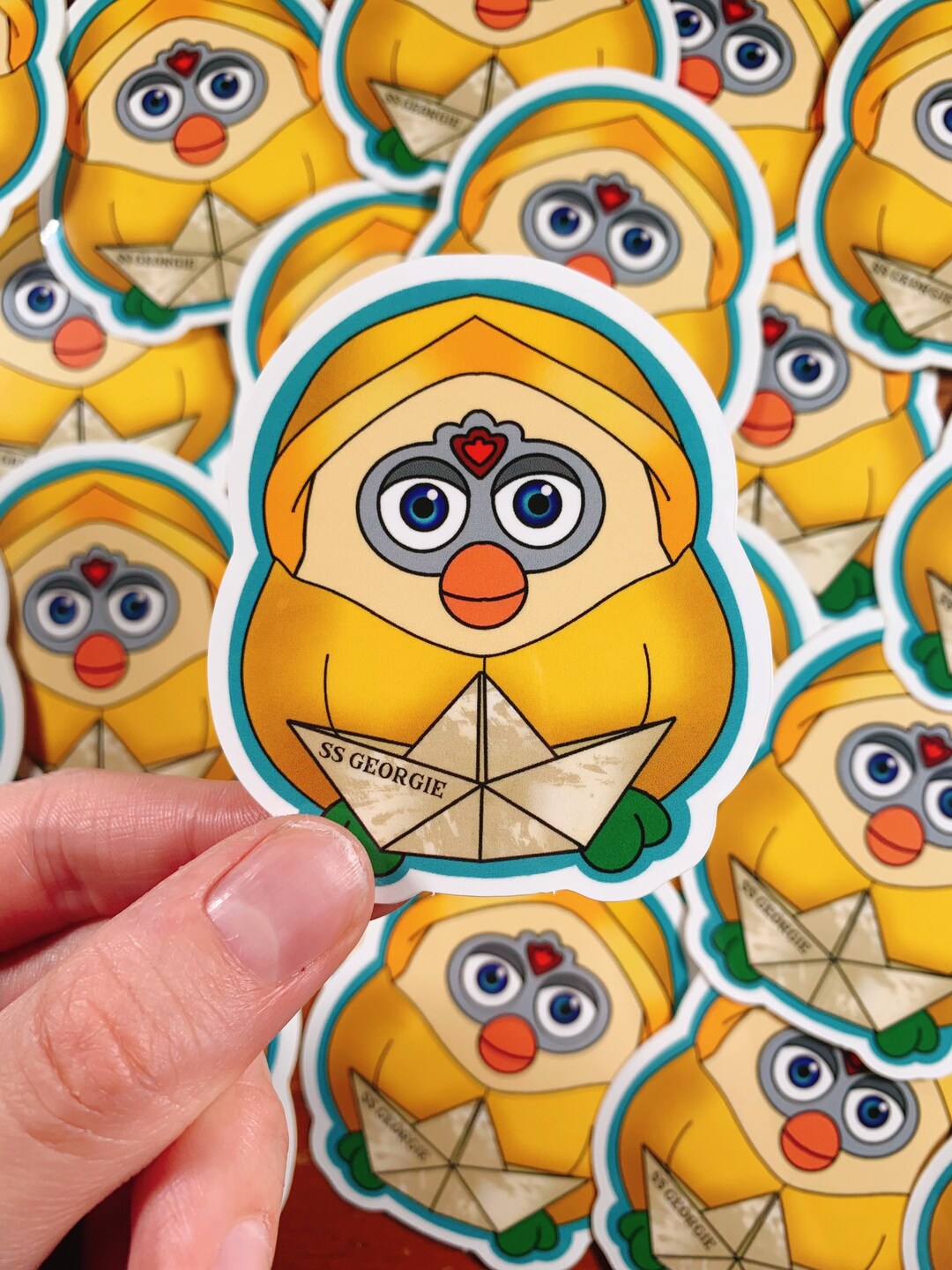 Georgie Furby Vinyl Sticker - Etsy