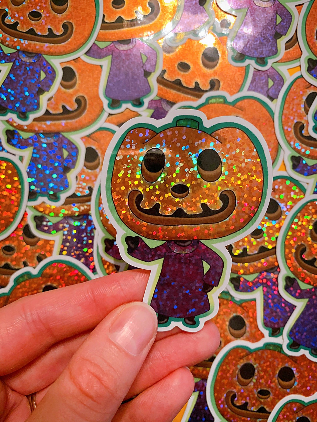 Jack Glitter Sticker - Etsy