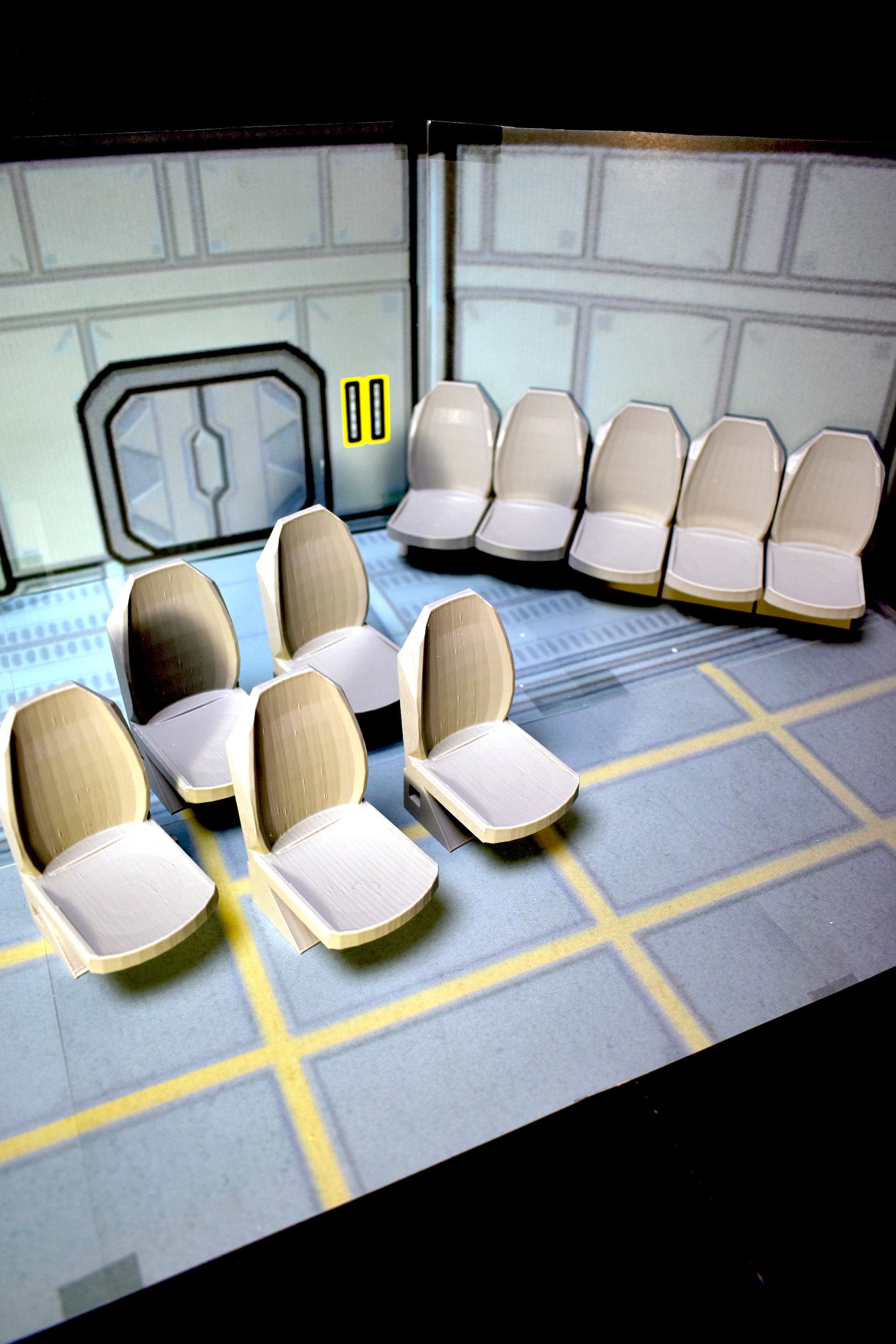 Among Us Dropship/lobby Set(grey) , Among Us Set Diorama, Gift, Toy ...