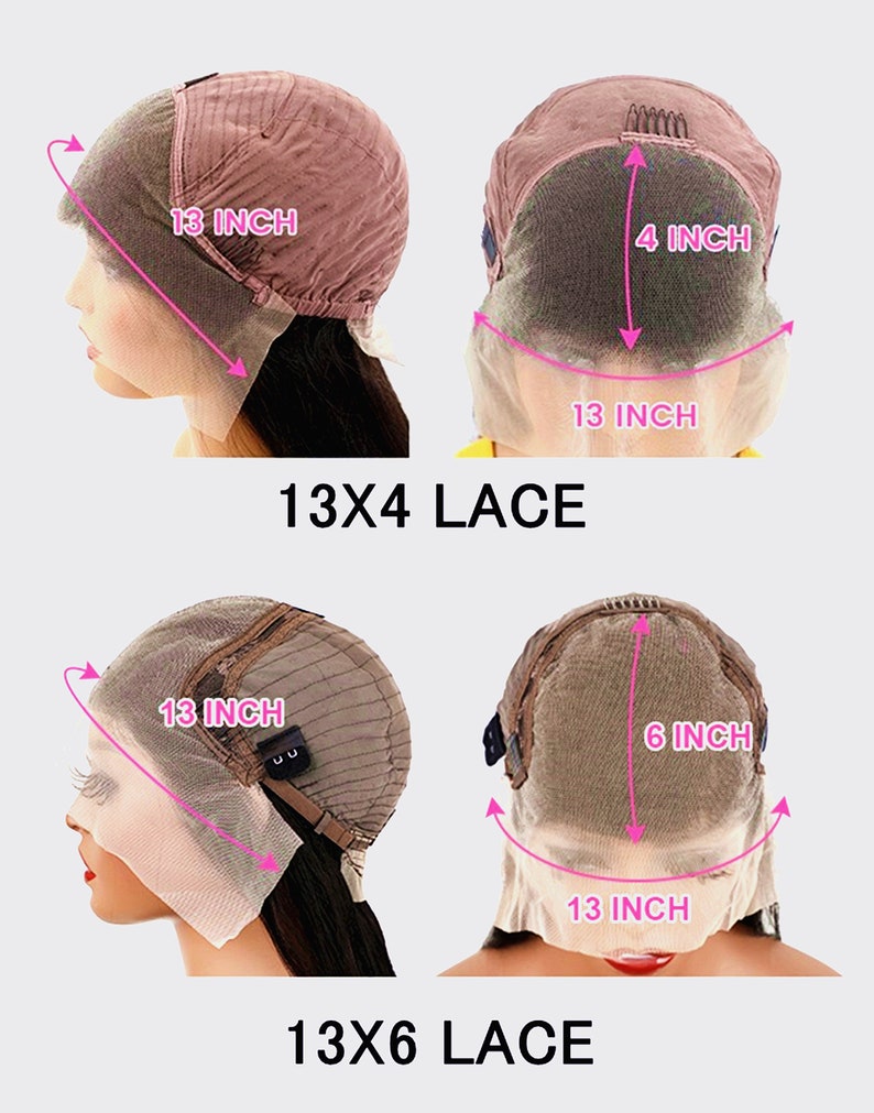 Deep Curly Women Wig Lace Frontal Human Hair Wigs Glueless Lace Wig for ...