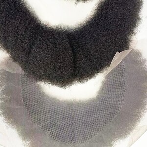 Men's Beard Human Hair Full Lace Base Men's Mustache 9A Top Quality ...