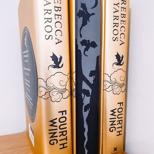 Fourth Wing Rebecca Yarros - Sprayed Stencilled Edge Special Edition ...