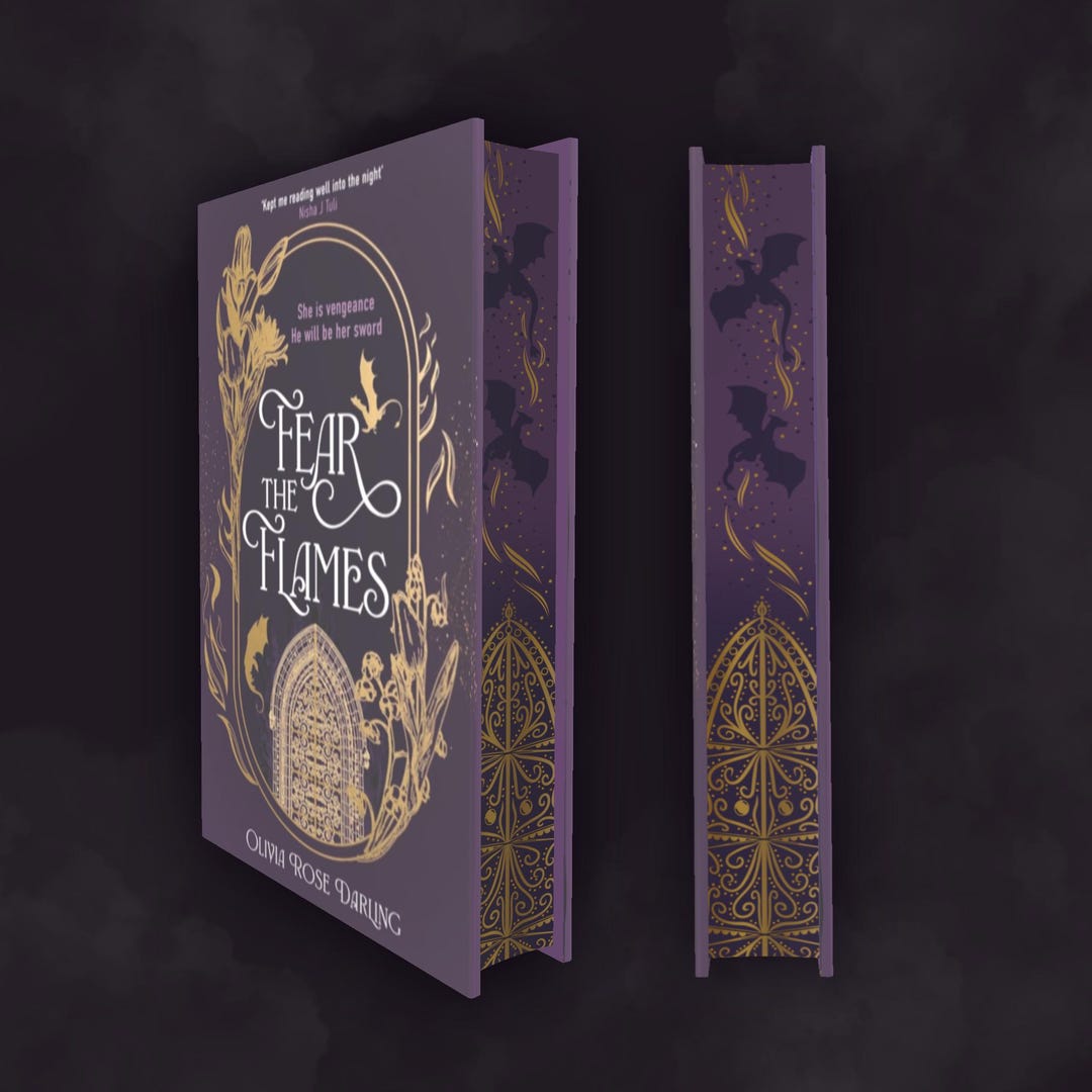 Fear the Flames by Olivia Rose Darling - Digitally Printed Sprayed ...