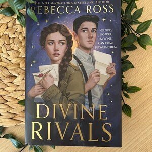 Divine Rivals Rebecca Ross - Sprayed Stencilled Edge Special Edition ...