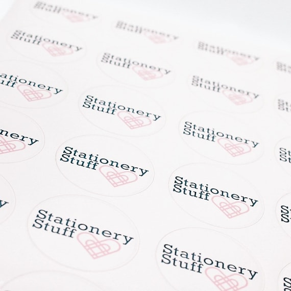 Logo Sticker Sheets Custom Printed Matte or Gloss Finish | Etsy