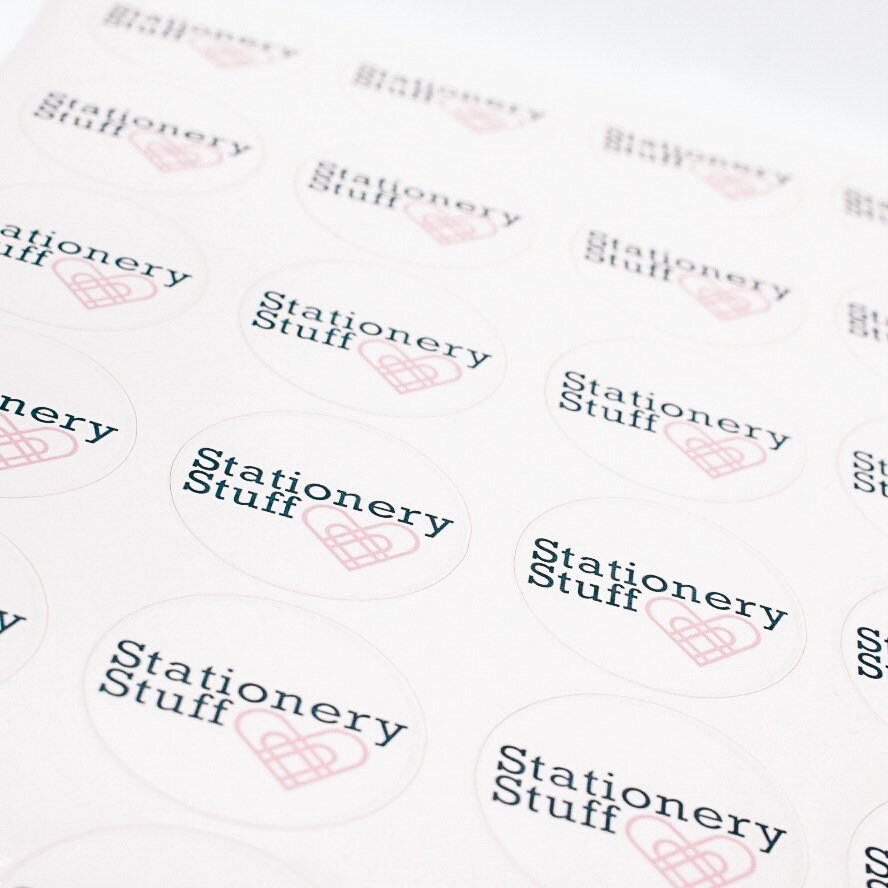 Logo Sticker Sheets Custom Printed Matte or Gloss Finish - Etsy