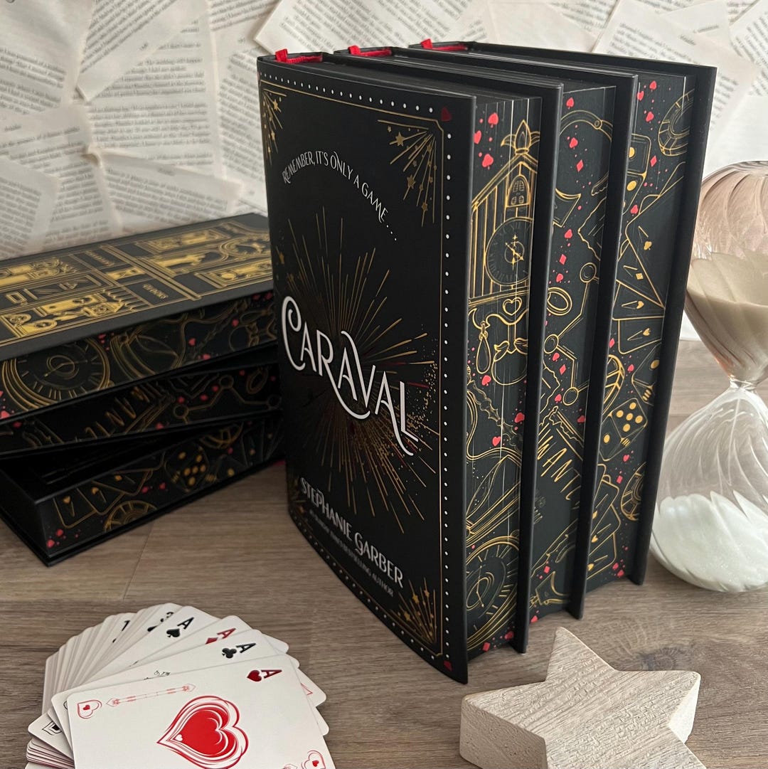 Caraval BUNDLE - Caraval, Legendary and Finale by Stephanie Garber ...