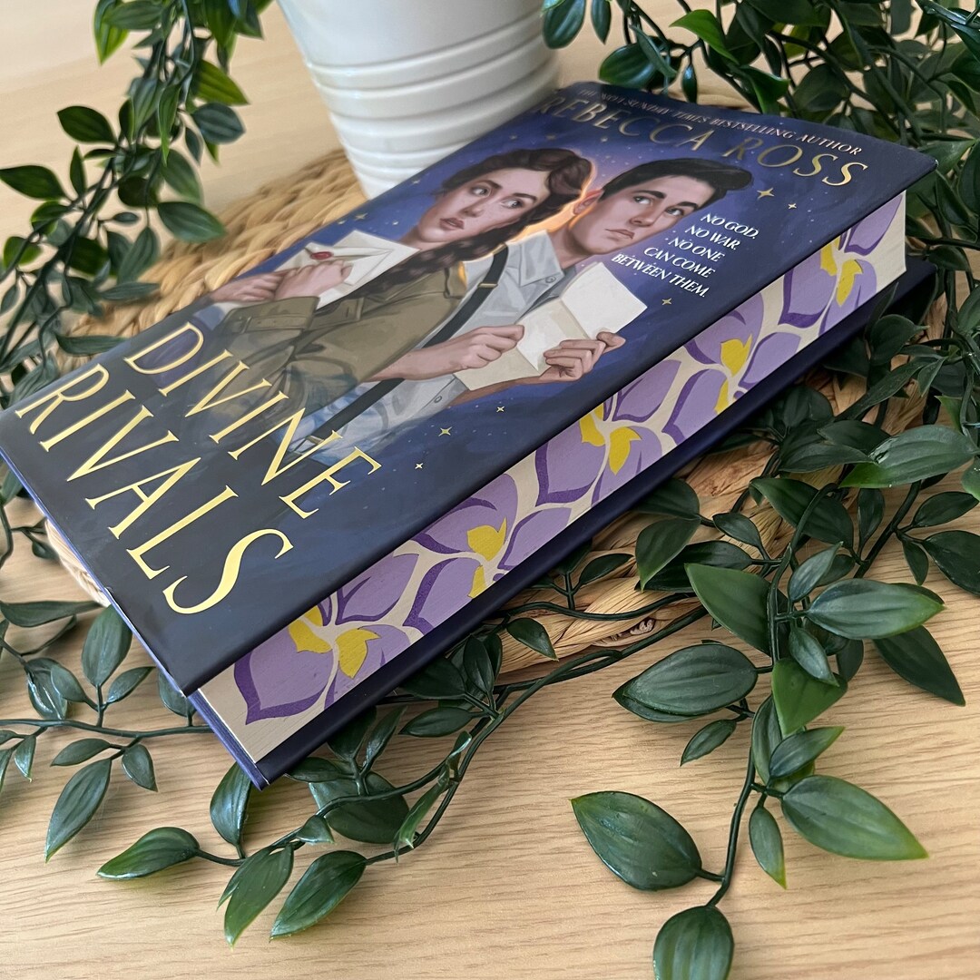 Divine Rivals Rebecca Ross Sprayed Stencilled Edge Special Edition ...