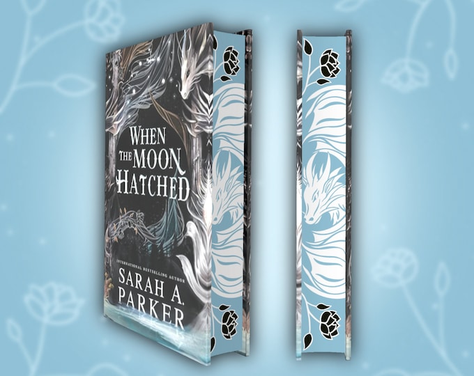 Queen of Shadows by Sarah J Maas Custom Stencil Sprayed Edge Fore-edge ...