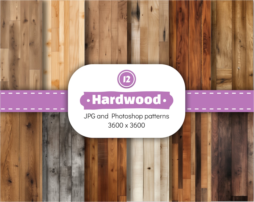 Hardwood Planks Flooring - Digital Pattern, Digital Paper, Repeating ...