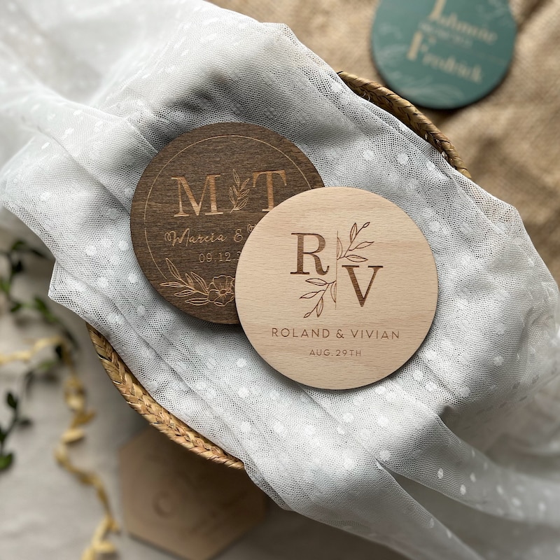 Wedding Coasters - Etsy