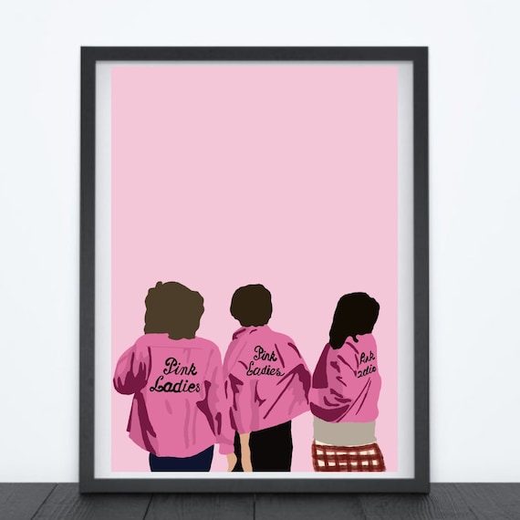 Pink Ladies Grease Logo