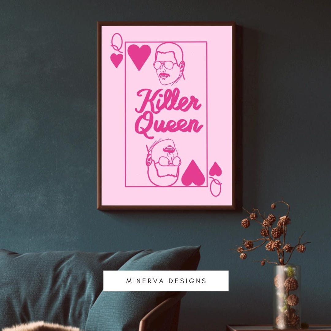 Killer Queen Rhapsody Art Print Digital Download - Etsy