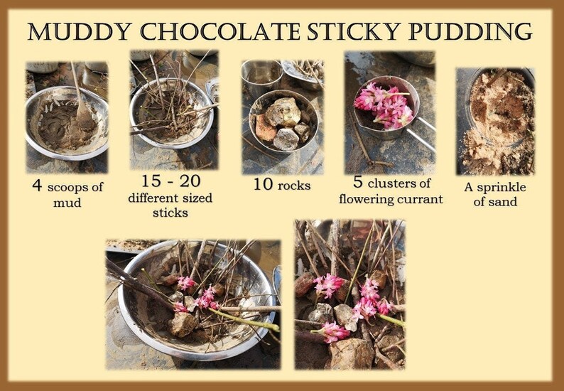 15 UNIQUE Mud Recipe Cards - Etsy