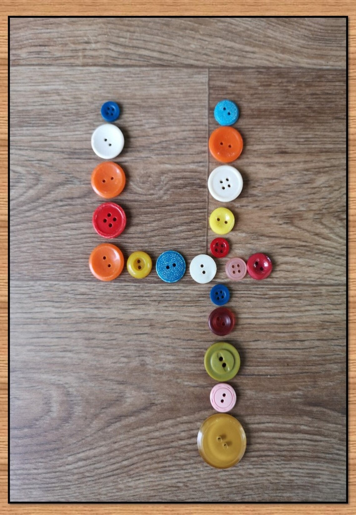 LOOSE PARTS Number Flashcards 1 - 10 BUTTONS - Etsy