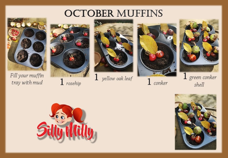 15 AUTUMN MUD KITCHEN Recipe Cards - Etsy