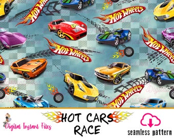 Hot Wheels Fabric - Etsy