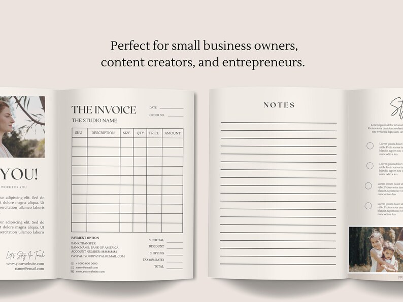 39 Page Photography Family Session Guide, Photography Template, Family ...