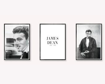 James dean print | Etsy