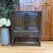 Vintage Ercol Gold Label Elm Credence Cupboard Small Sideboard Drinks ...