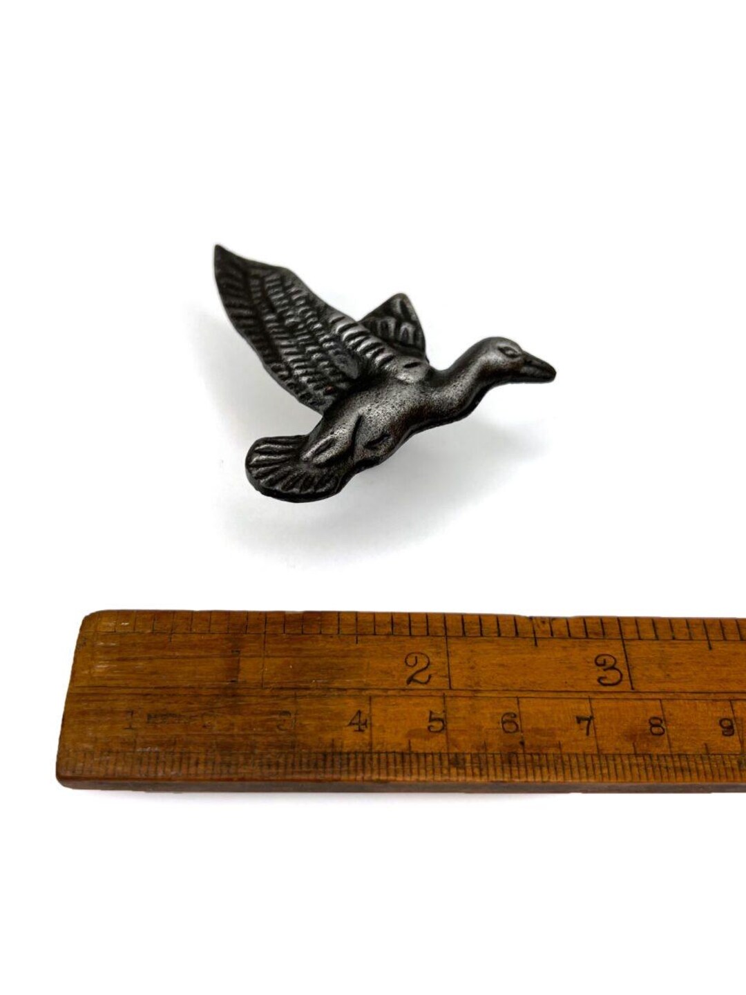 GOOSE \ Cast Iron Animal Knob \ Rustic Industrial Drawer Handle - Etsy