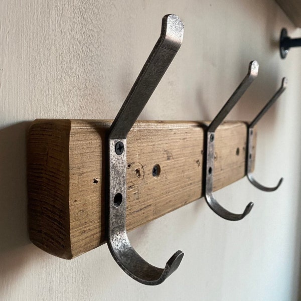 Rustic Coat Rack - Etsy