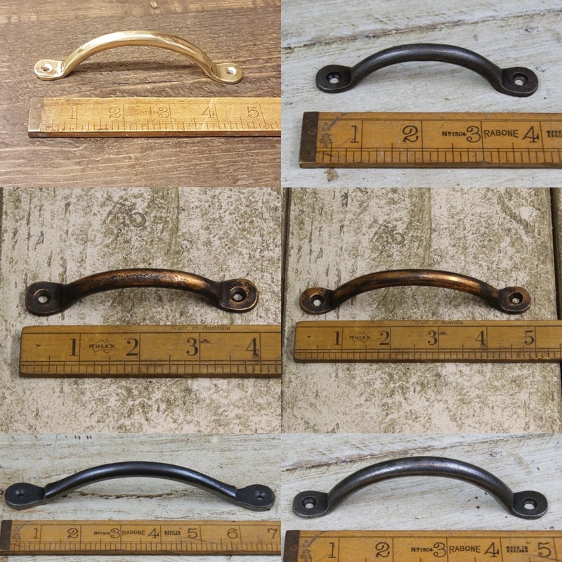 Rustic Cabinet Pulls - Etsy