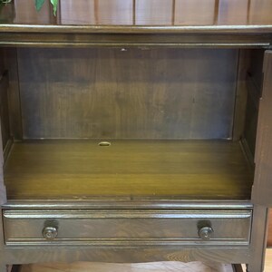 Vintage Ercol Gold Label Elm Credence Cupboard Small Sideboard Drinks ...
