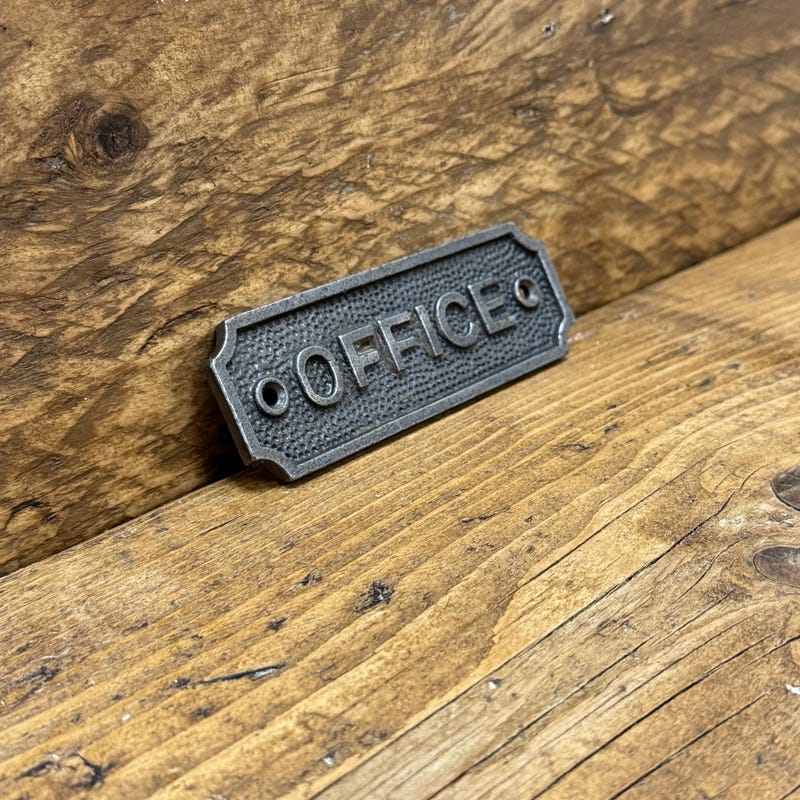 Heavy Metal Office Sign - Etsy UK