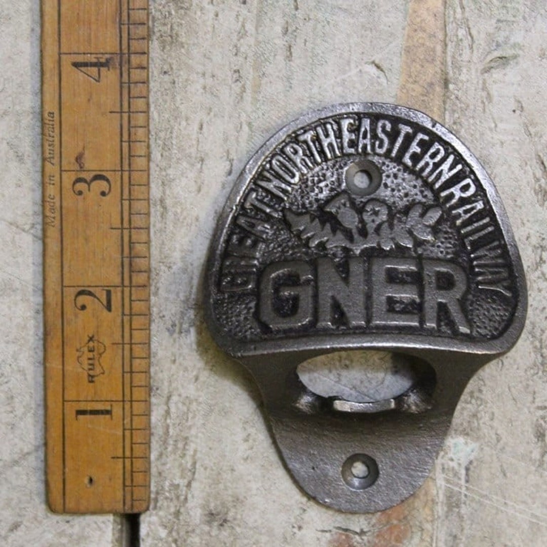 GNER Cast Iron Wall Mounted Bottle Opener Vintage Style Home Bar - Etsy