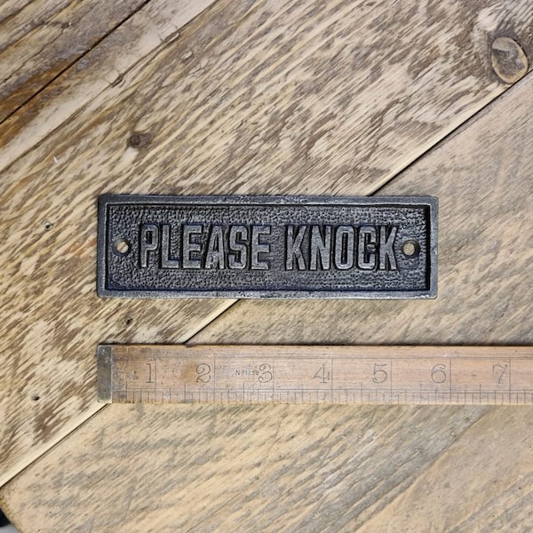Please Knock - Etsy