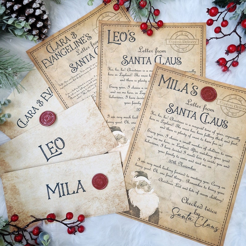 Lapland Letter - Etsy UK