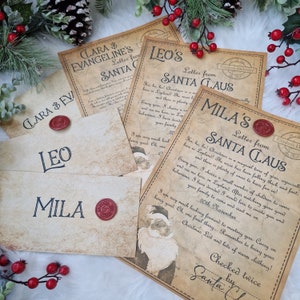 LAPLAND INVITE - Personalised Invitation to Lapland UK - Vintage ...