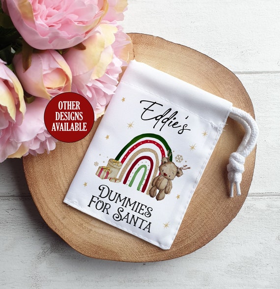 Dummies for Santa Bag Dummy Fairy Personalised Drawstring - Etsy UK