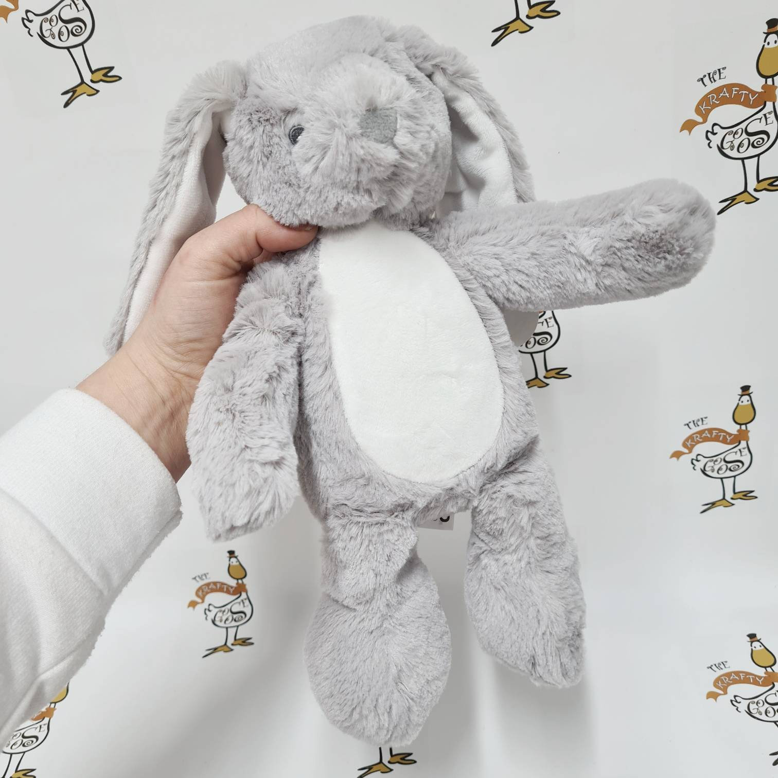 Personalised New Baby Gift, Plush Soft Toy, Printed Birth Stats, Baby ...
