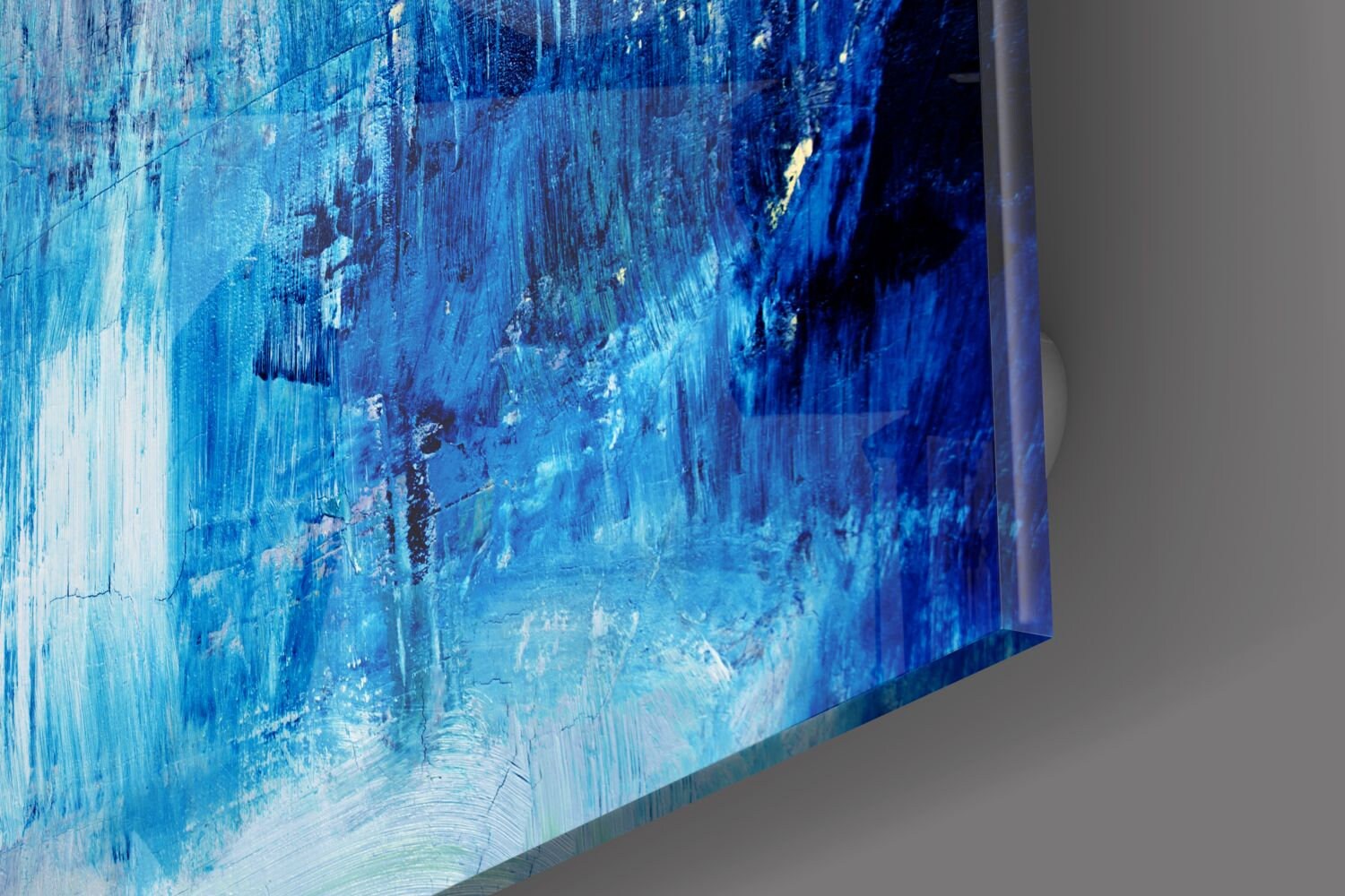 Abstract Glass Printing Wall Art Modern Decor Ideas for Your - Etsy