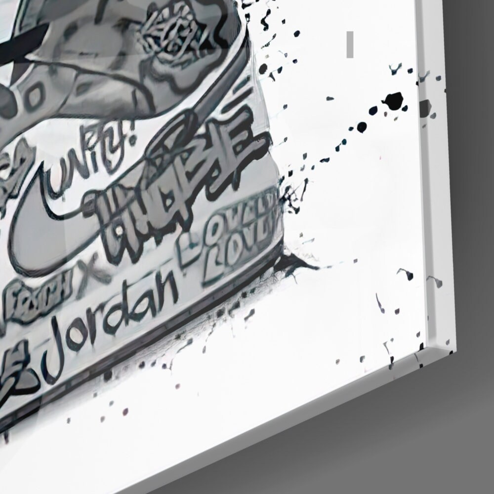 Free Love Glass Printing Wall Art Modern Decor Ideas For Your | Etsy