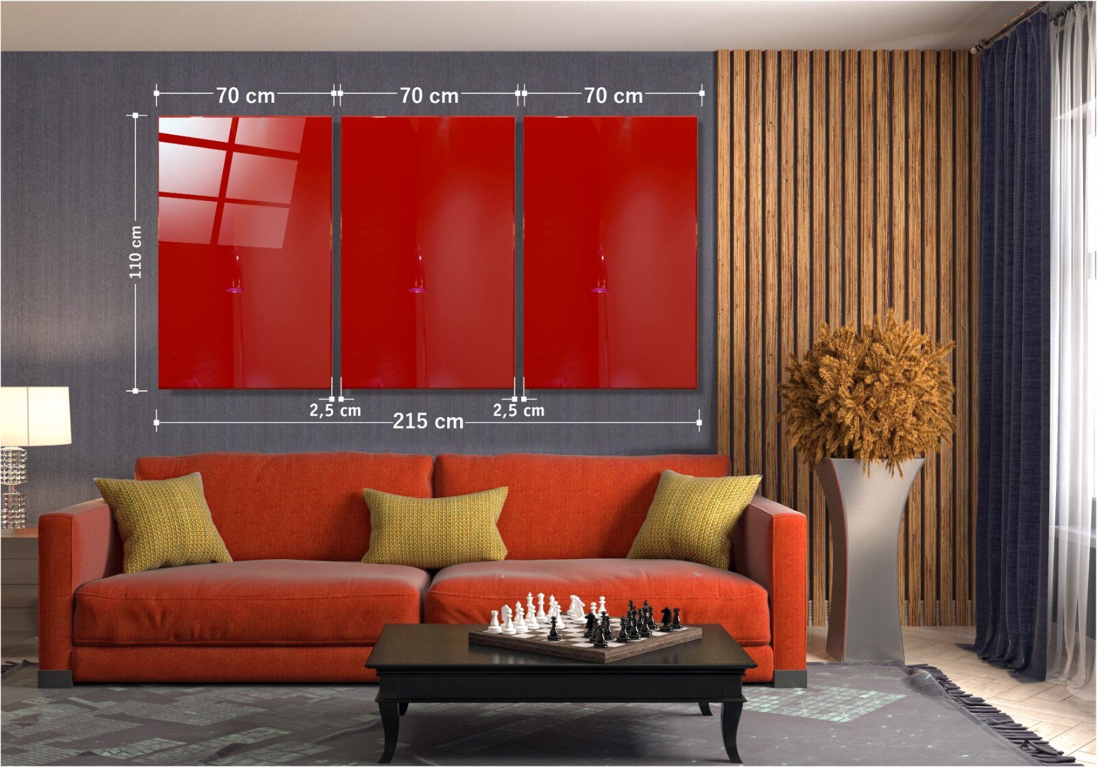 Flower Mega Size Glass Printing Wall Art For Big Walls Modern | Etsy