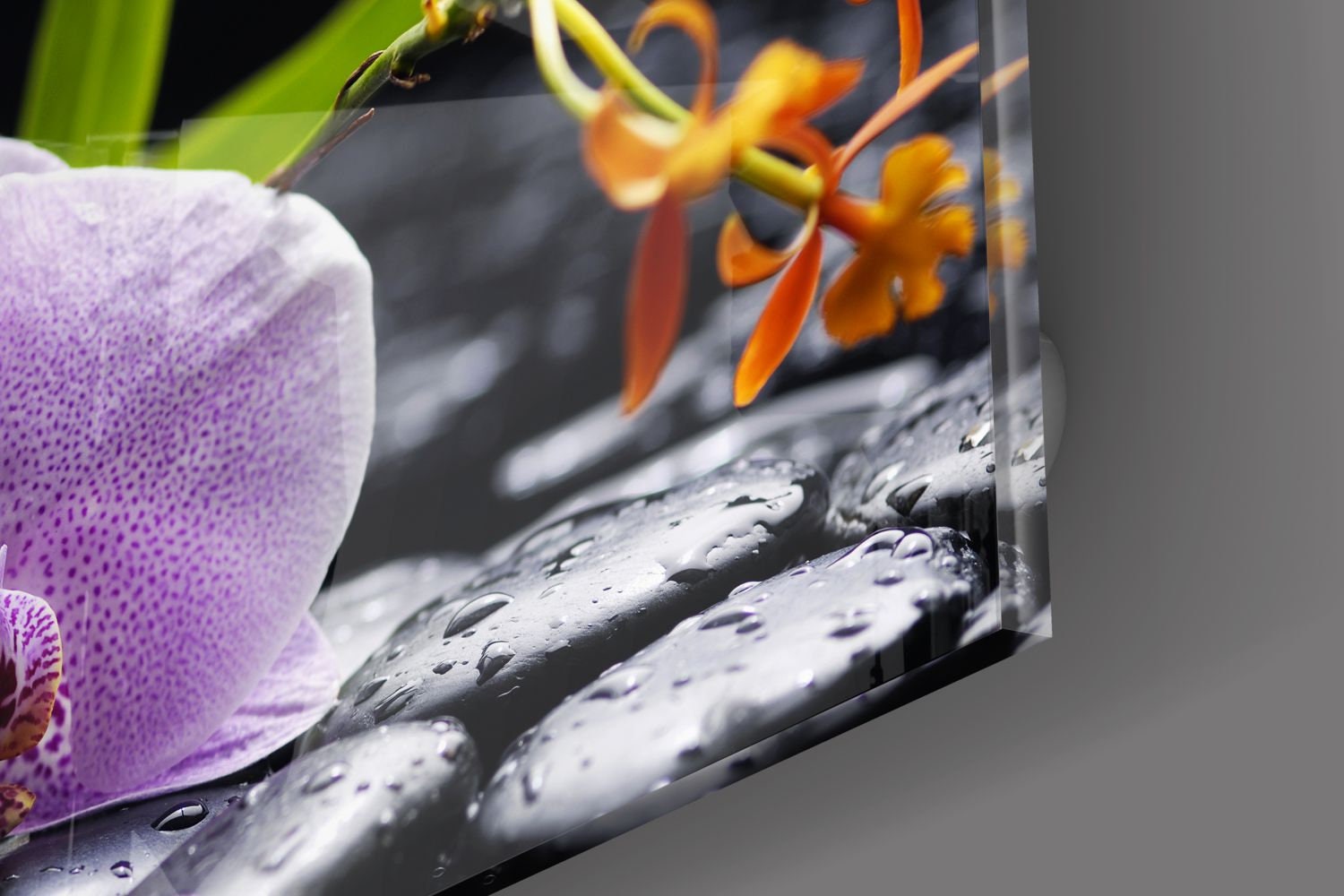 Spa Glass Printing Wall Art Modern Decor Ideas for Your House | Etsy