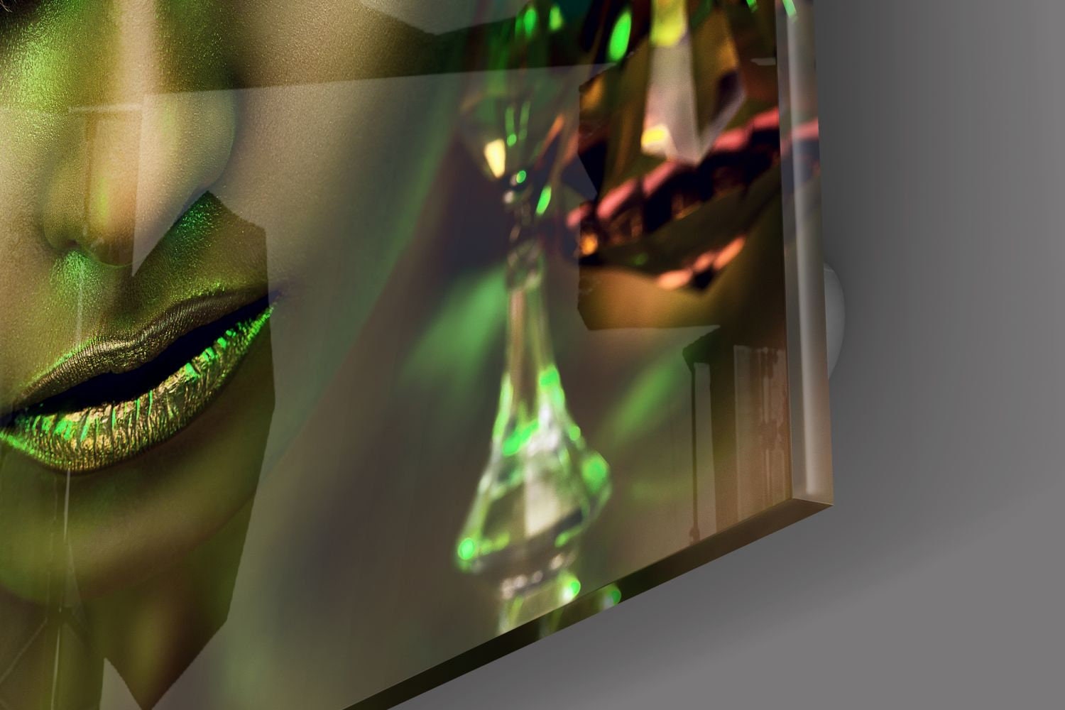 Female Portrait 26 Glass Printing Wall Art Modern Decor Ideas | Etsy