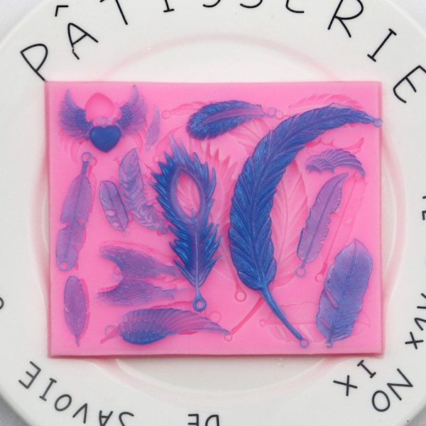 Feather Silicone Mold - Etsy