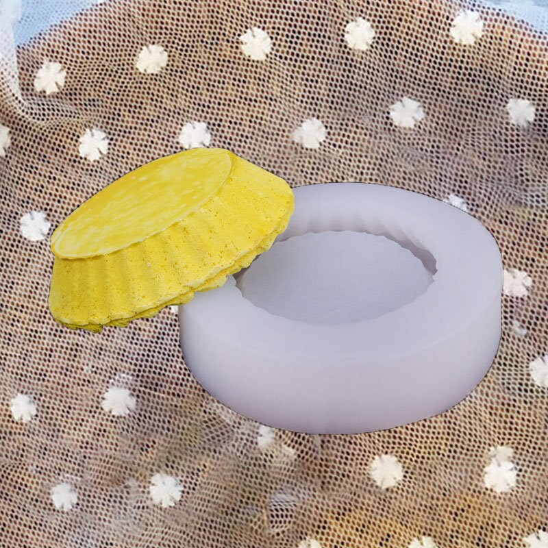 Mini Pie Crust Mold Egg Tart Silicone Mold Sweets Desserts Mold Wax ...