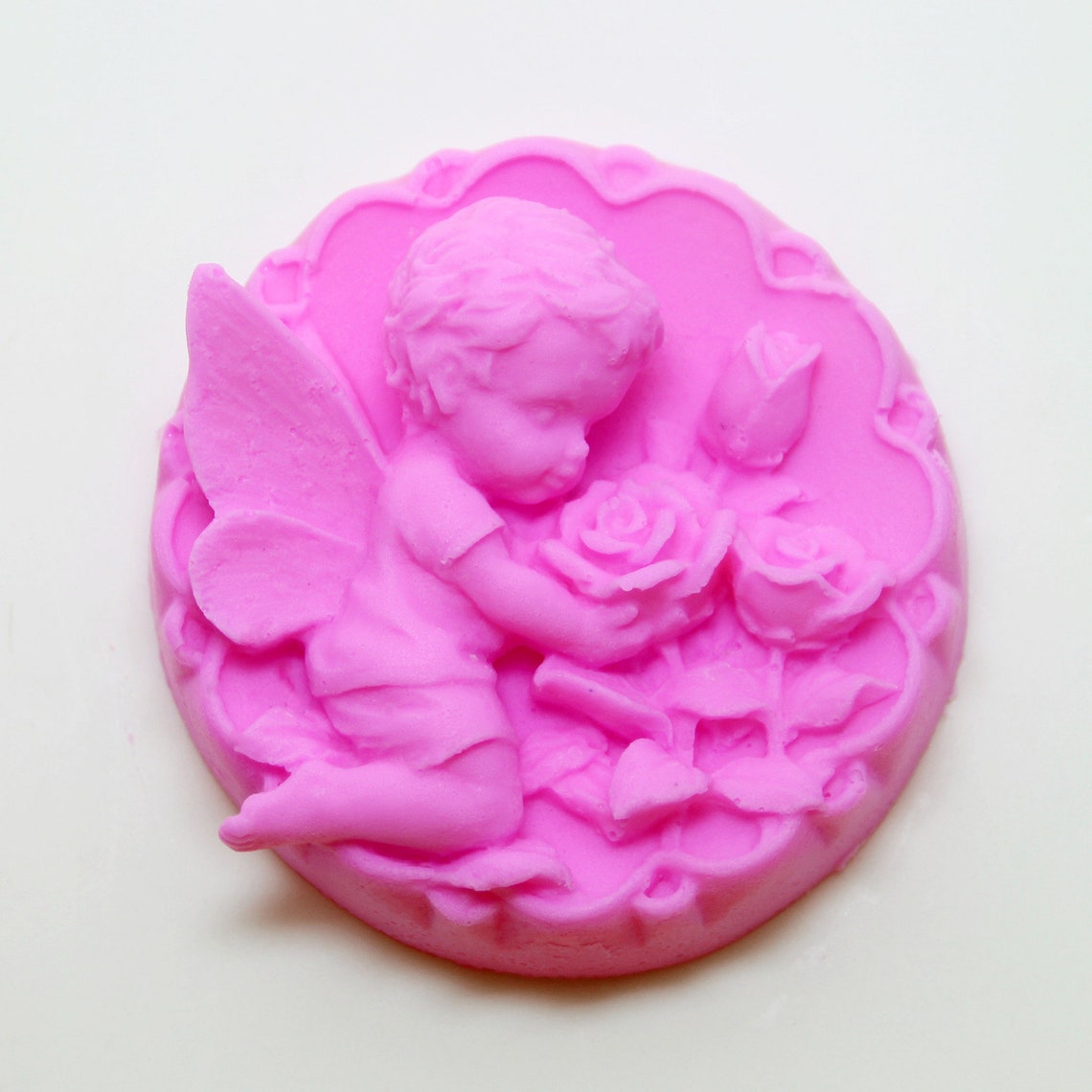 Angel Baby Soap Mold Flower Fairy Soap Mold Scented Wax - Etsy