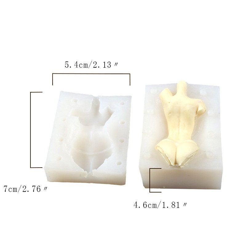 Woman Torso 3D Silicone Moldnaked Girl Resin Mold Female | Etsy