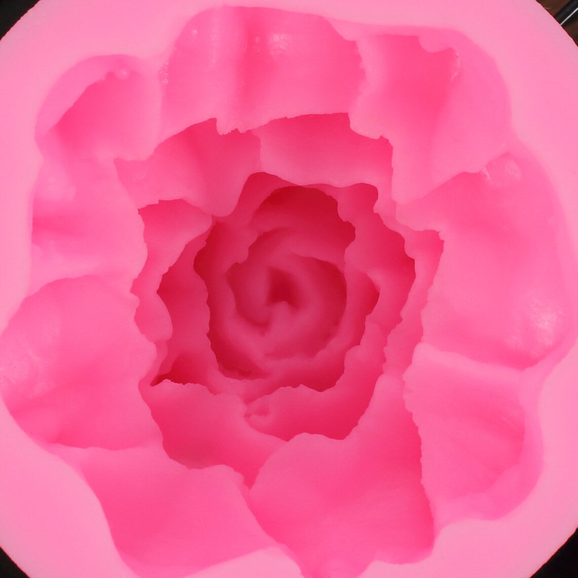 3D Peony Flower Resin Mold Rose Resin Mold Flower Silicone - Etsy